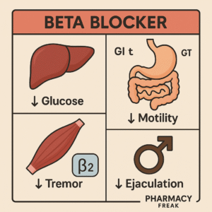 Mechanism of Action of Beta-Blockers