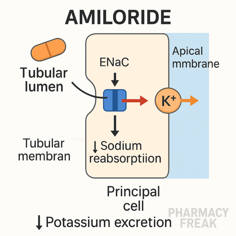 Mechanism of Action of Potassium-Sparing Diuretics