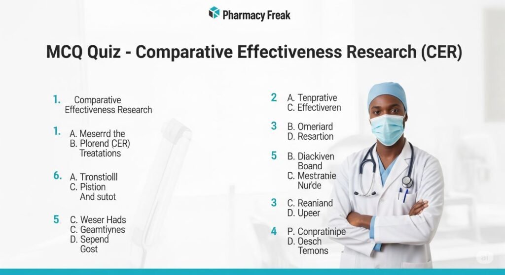 MCQ Quiz: Comparative Effectiveness Research (CER)