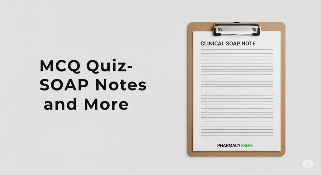 MCQ Quiz: SOAP Notes and More