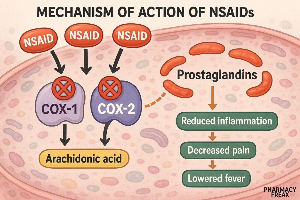 Mechanism of Action of NSAIDs