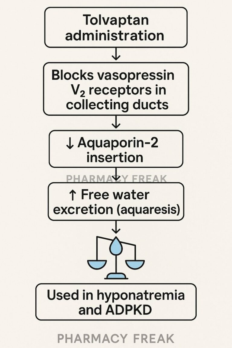 Mechanism of Action of Tolvaptan