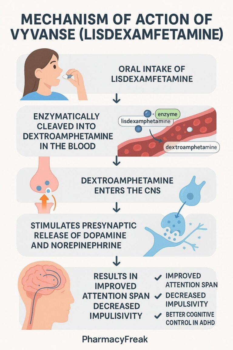 Mechanism of Action of Vyvanse