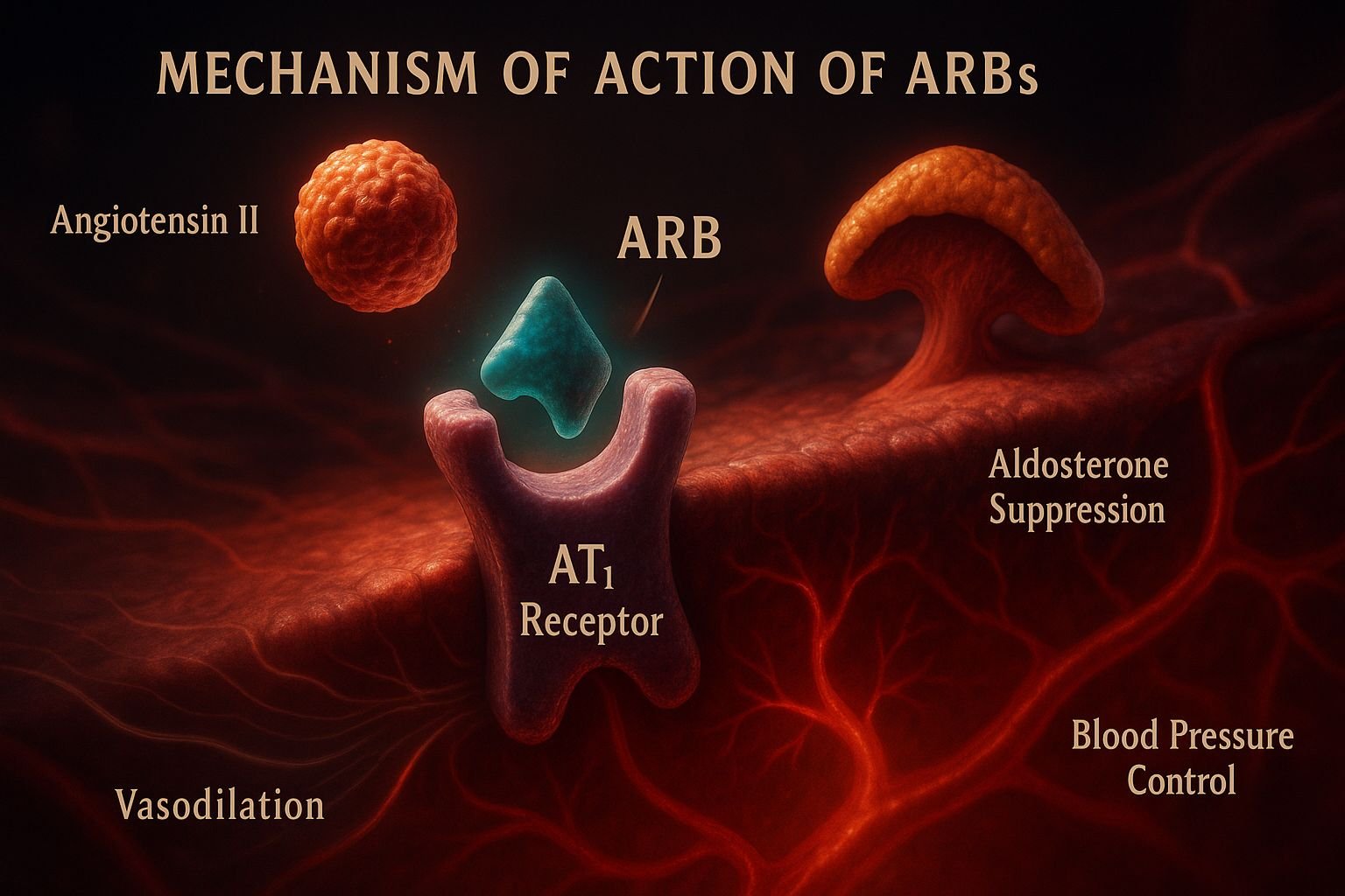 Mechanism of Action of ARBs