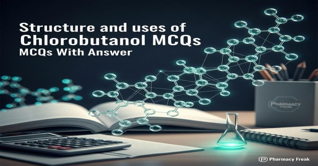 Structure and uses of chlorobutanol MCQs With Answer