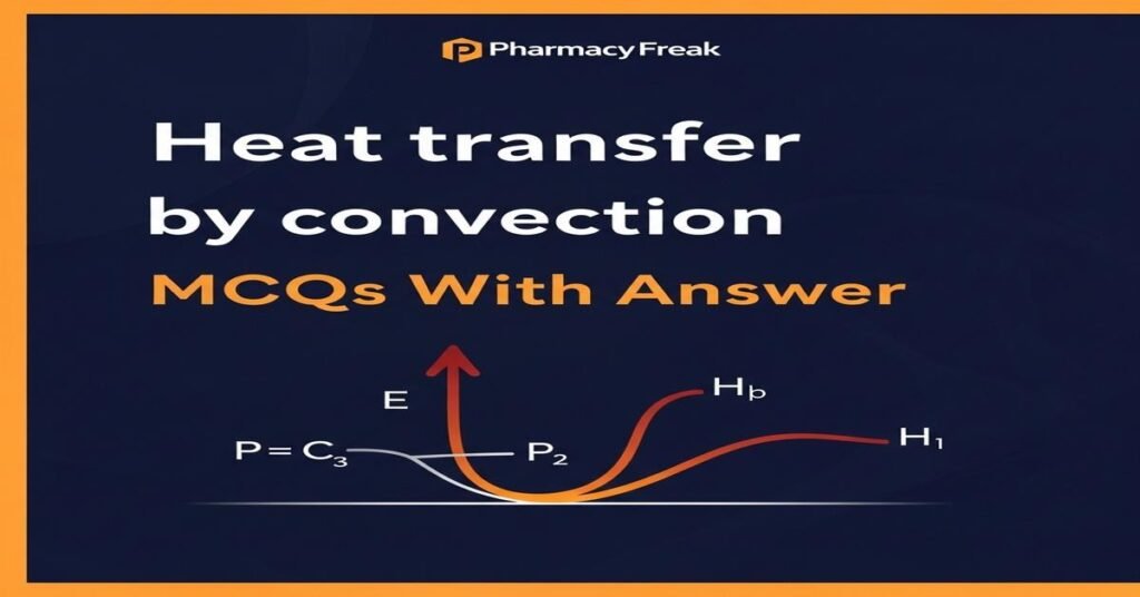 Heat transfer by convection MCQs With Answer - Pharmacy Freak