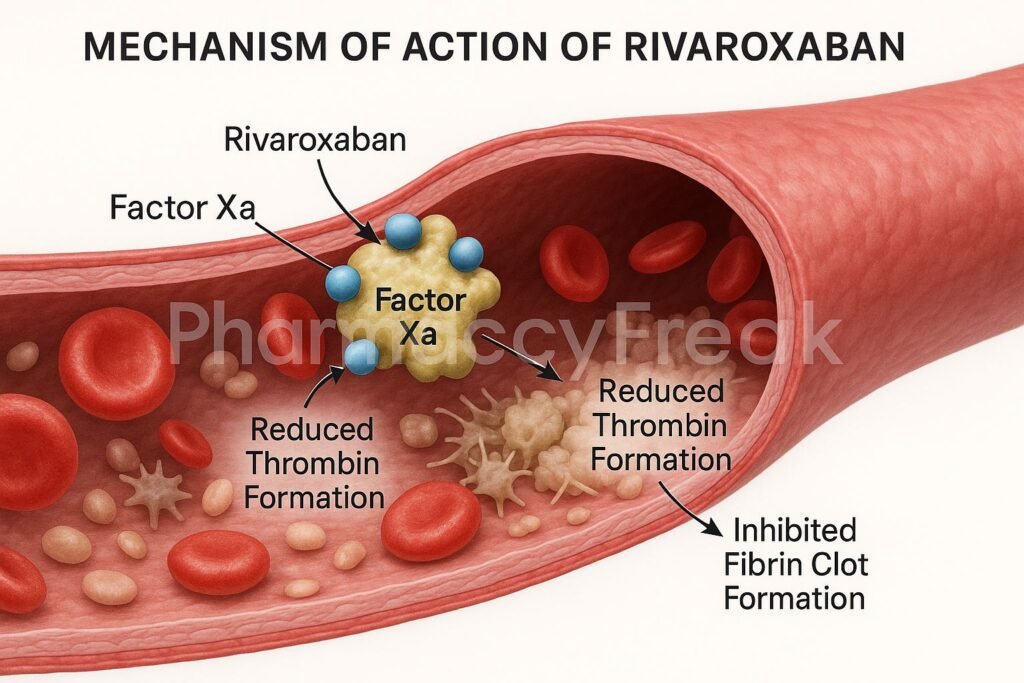 Mechanism of Action of Rivaroxaban