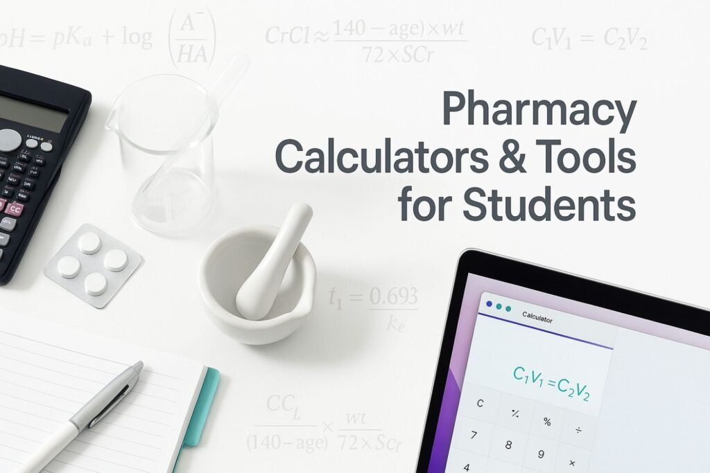 Pharmacy Calculators & Web Tools