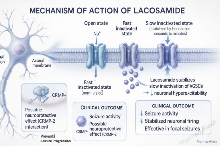 Mechanism of Action of Lacosamide