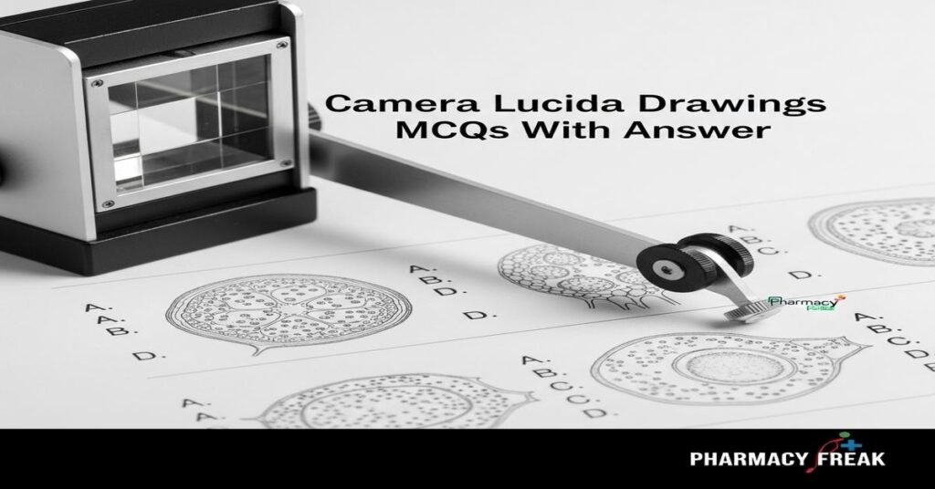 Camera lucida drawings MCQs With Answer