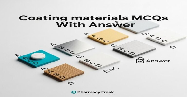 Coating materials MCQs With Answer