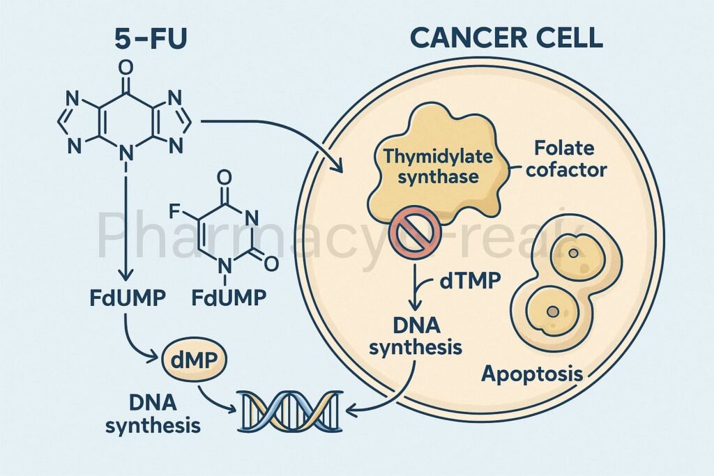 Mechanism of Action of 5-Fluorouracil