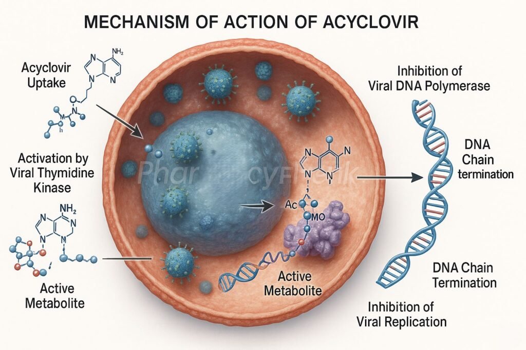 Mechanism of Action of Acyclovir