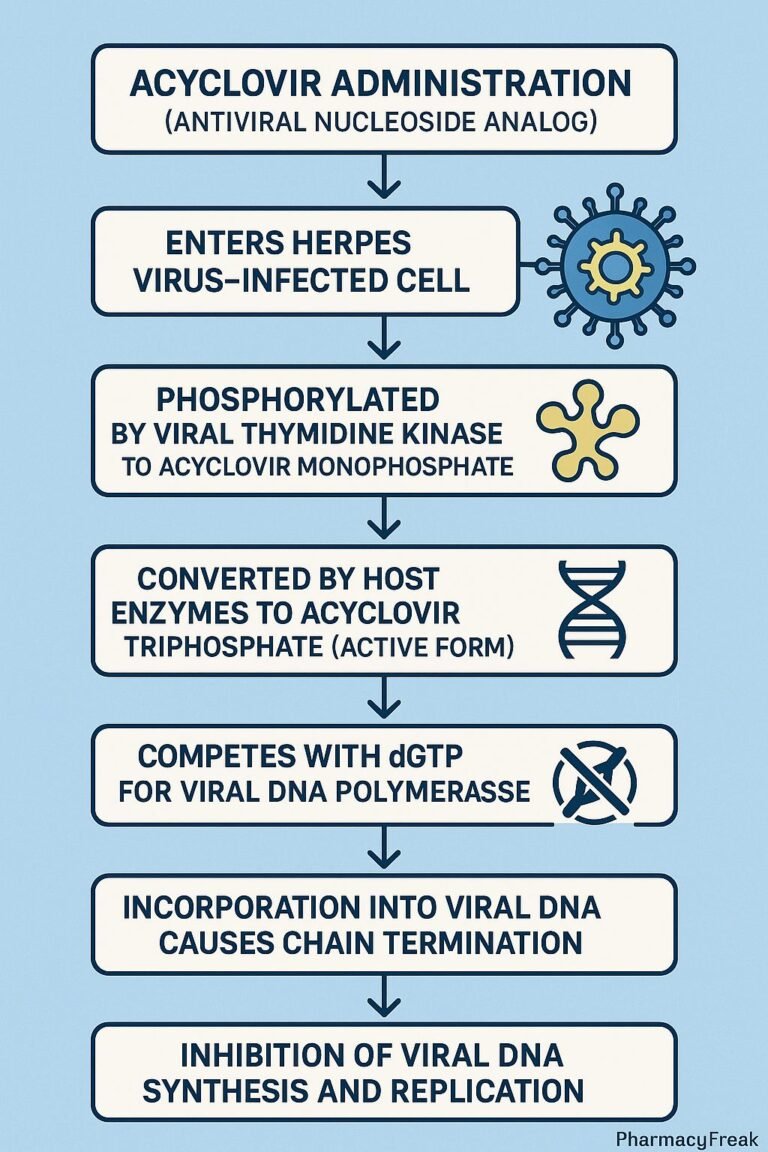 Mechanism of Action of Acyclovir