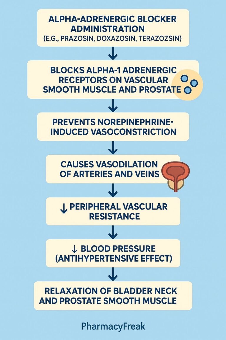Mechanism of Action of Alpha-Adrenergic Blockers