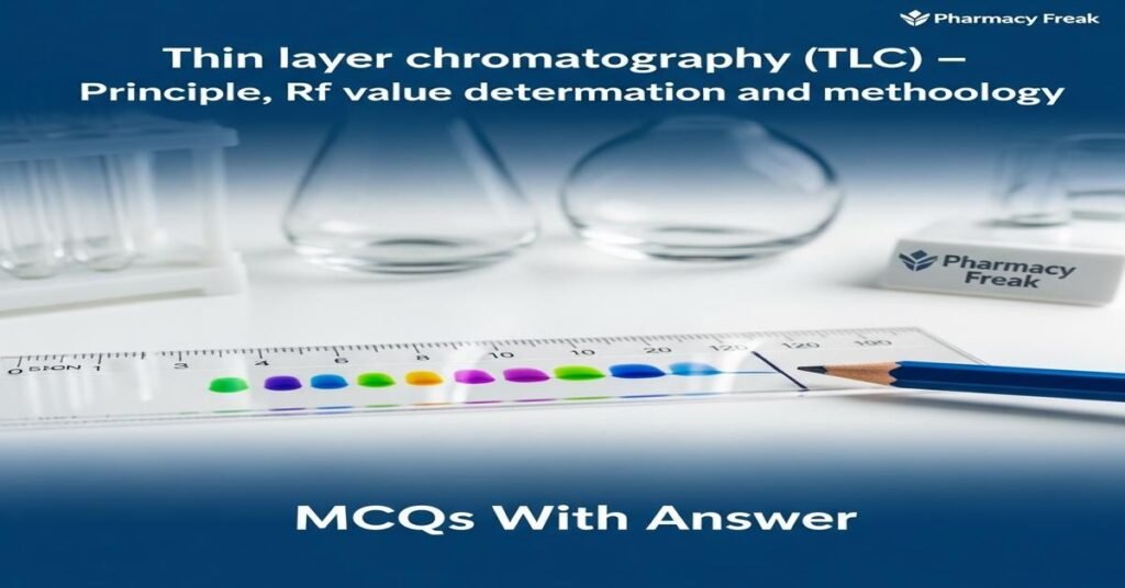 Thin layer chromatography (TLC) – principle, Rf value determination and ...
