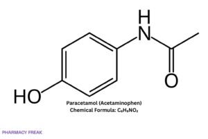 Paracetamol (Acetaminophen) Chemical Structure