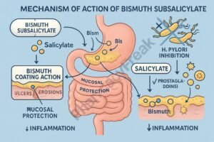 Mechanism of Action of Bismuth Subsalicylate