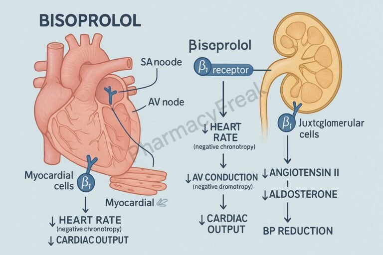 Mechanism of Action of Bisoprolol