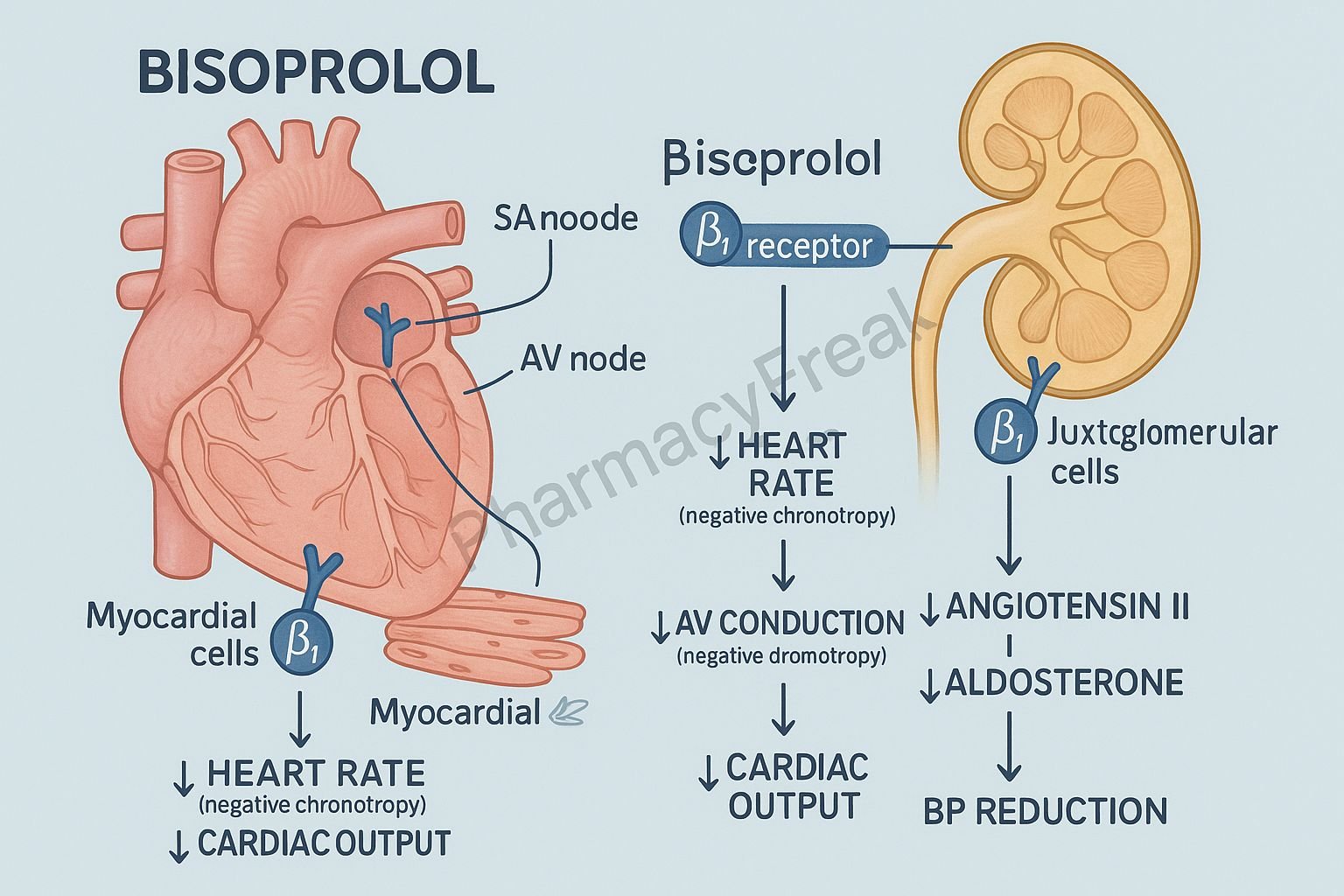 Mechanism Of Action Of Bisoprolol
