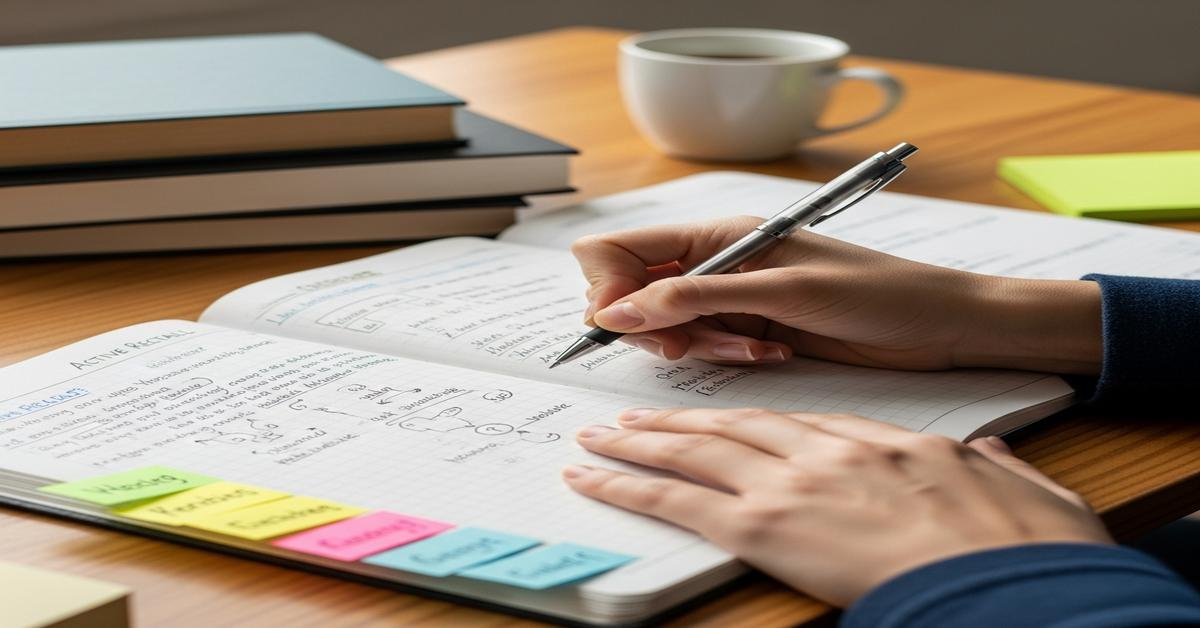 How to Make Study Notes: Stop Highlighting Everything, Learn the Active ...