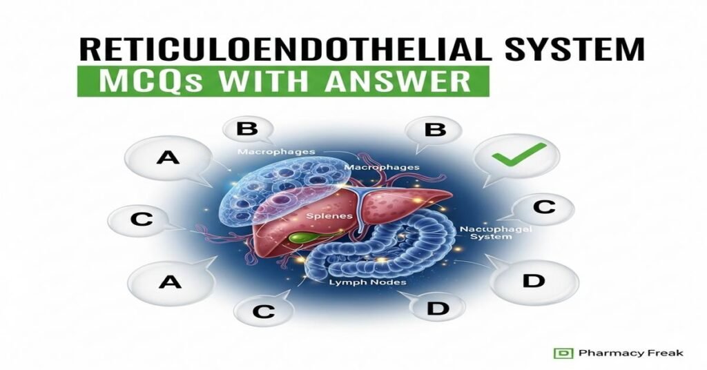 Reticuloendothelial system MCQs With Answer