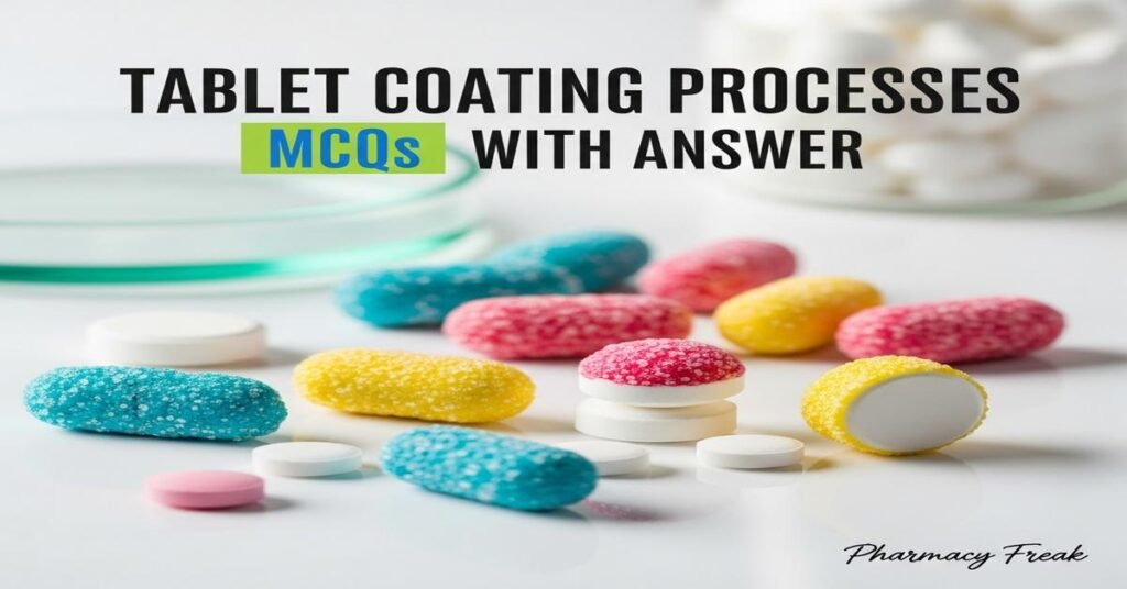 Tablet Coating Processes MCQs With Answer