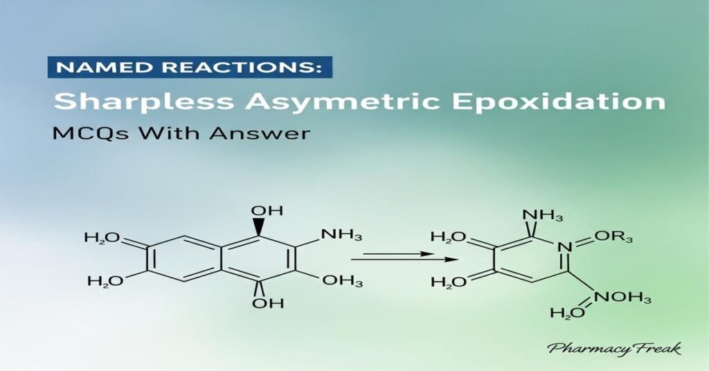 Named Reactions: Sharpless asymmetric epoxidation MCQs With Answer