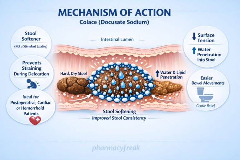 Mechanism of Action of Colace