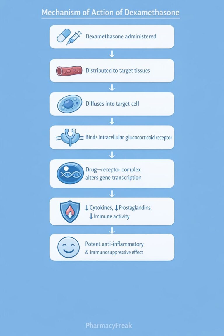 Mechanism of Action of Dexamethasone