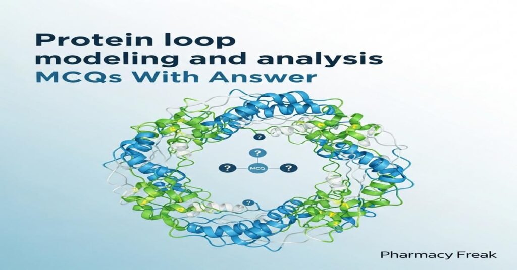 Protein loop modeling and analysis MCQs With Answer