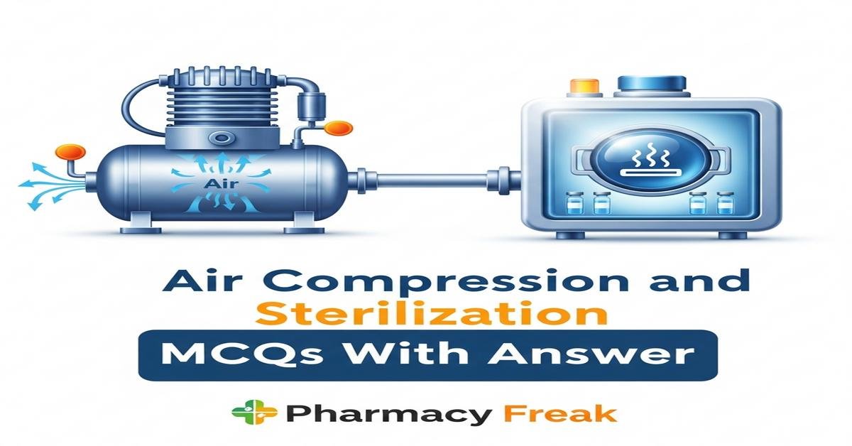 Air compression and sterilization MCQs With Answer