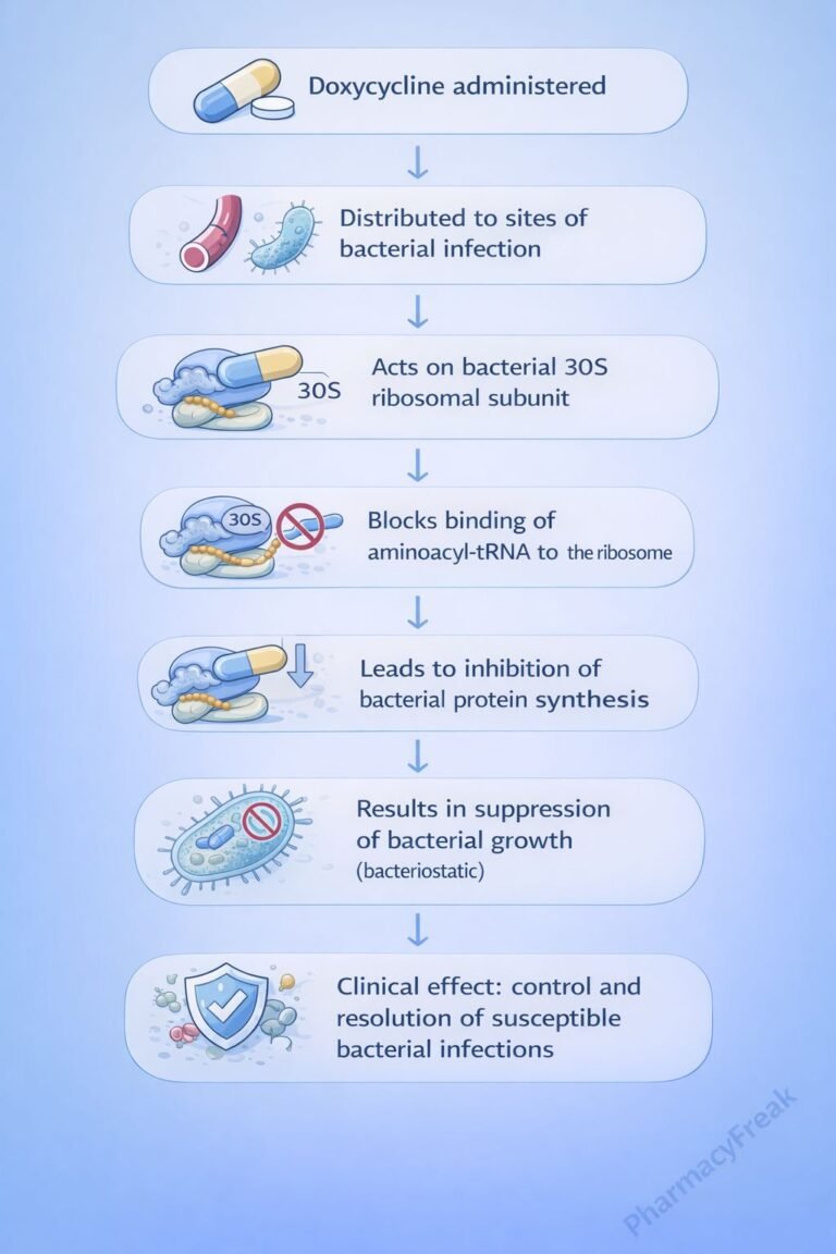 Mechanism of Action of Doxycycline
