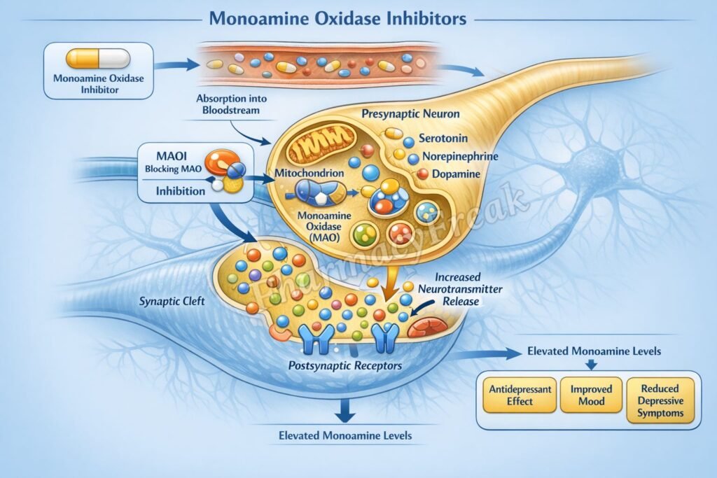 Mechanism of Action of MAO Inhibitors