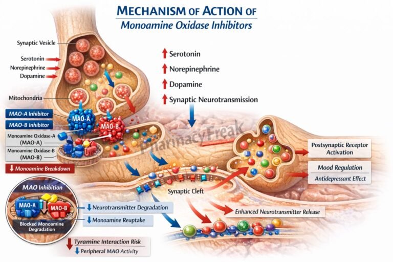 Mechanism of Action of MAO Inhibitors